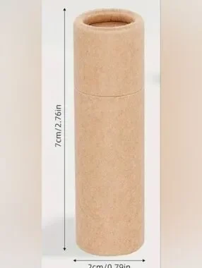 Makeup | Neutral Kraft Paper Lip Balm Tube Container | Poshmark